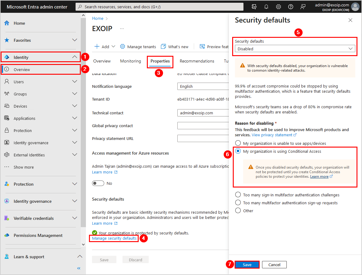 How To Disable Security Defaults In Microsoft Entra ID ALI TAJRAN How To Disable Security Defaults In Microsoft Entra ID ALI TAJRAN