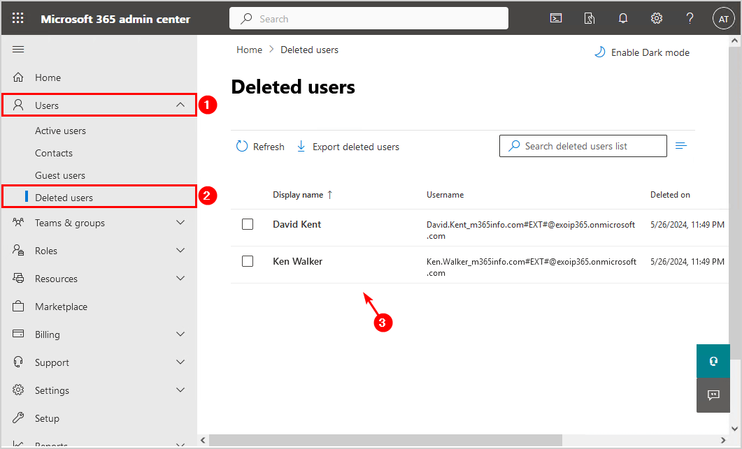 How To Restore Active Directory Deleted User Account By Manage Team