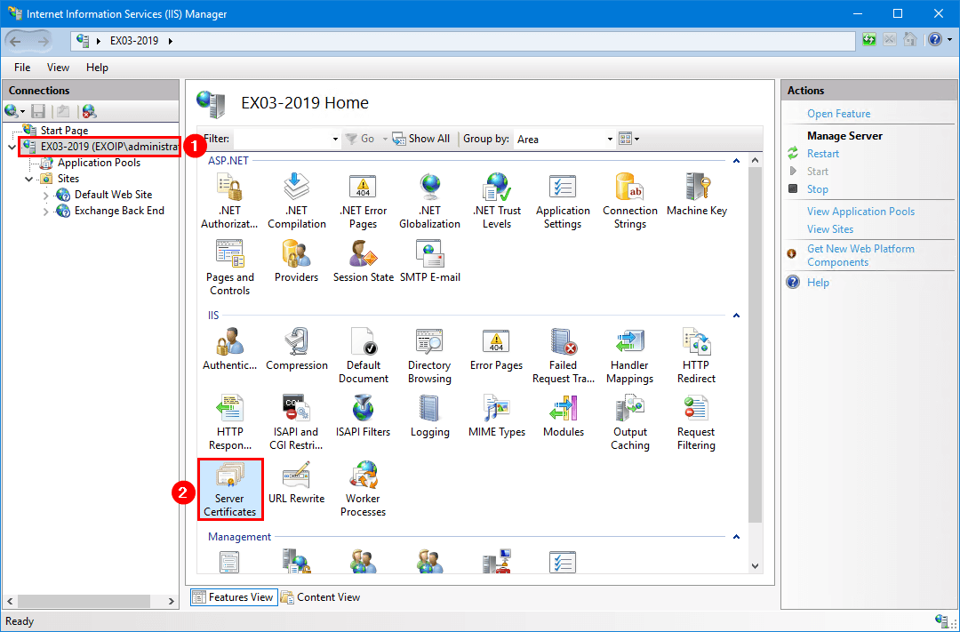 Fix Blank Page After Login in ECP/OWA on Exchange Server - ALI TAJRAN